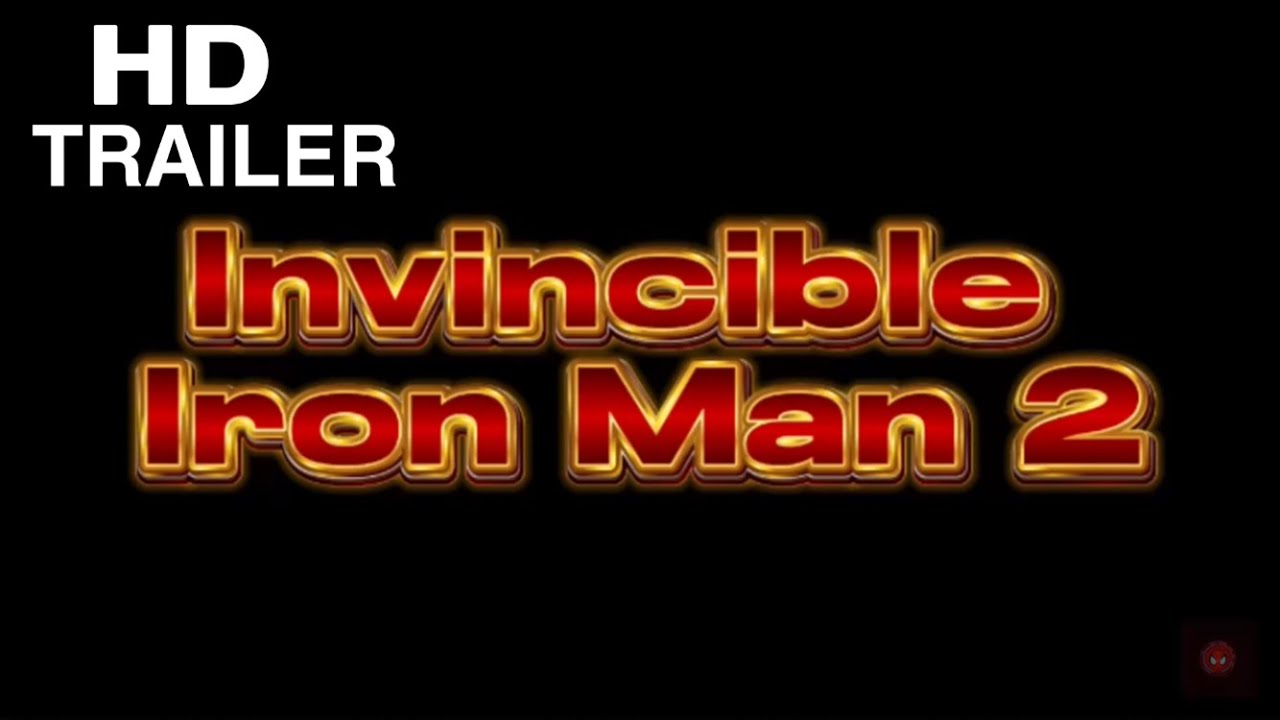 The Invincible Iron Man 2 (teaser trailer) stop motion - YouTube