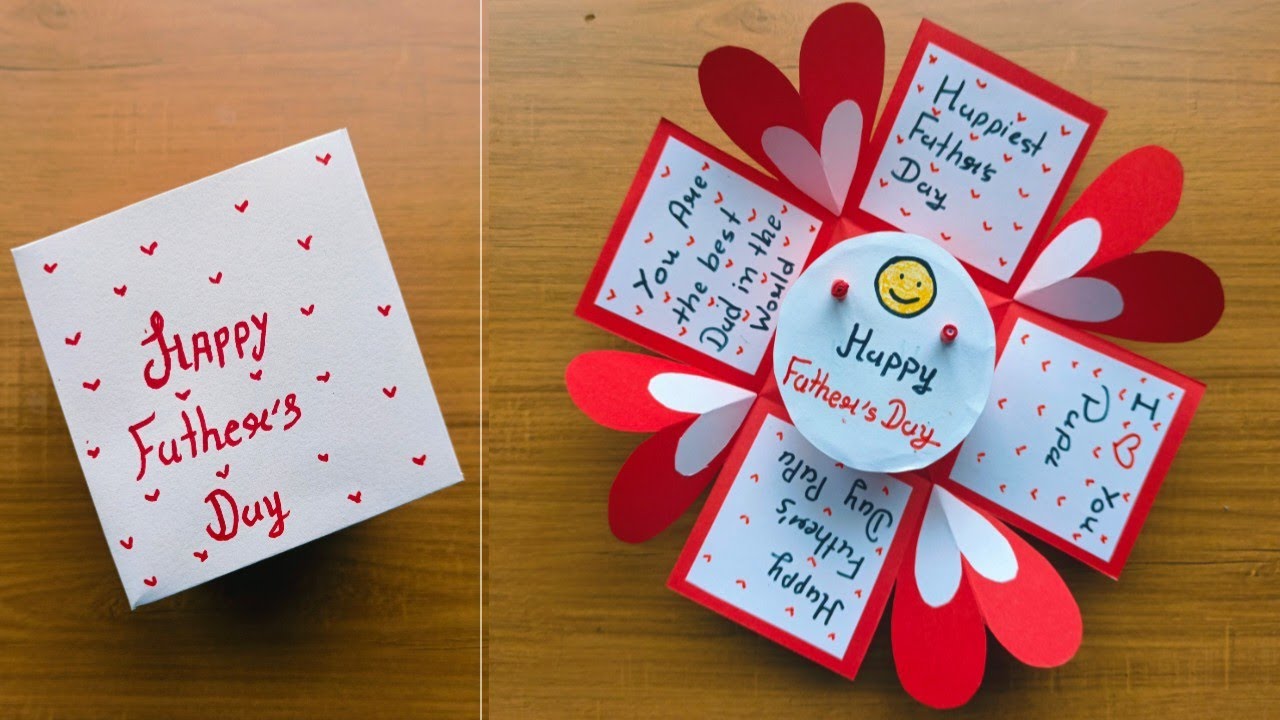 How To Make Father's Day Gift Box • Happy father's day gift making at ...