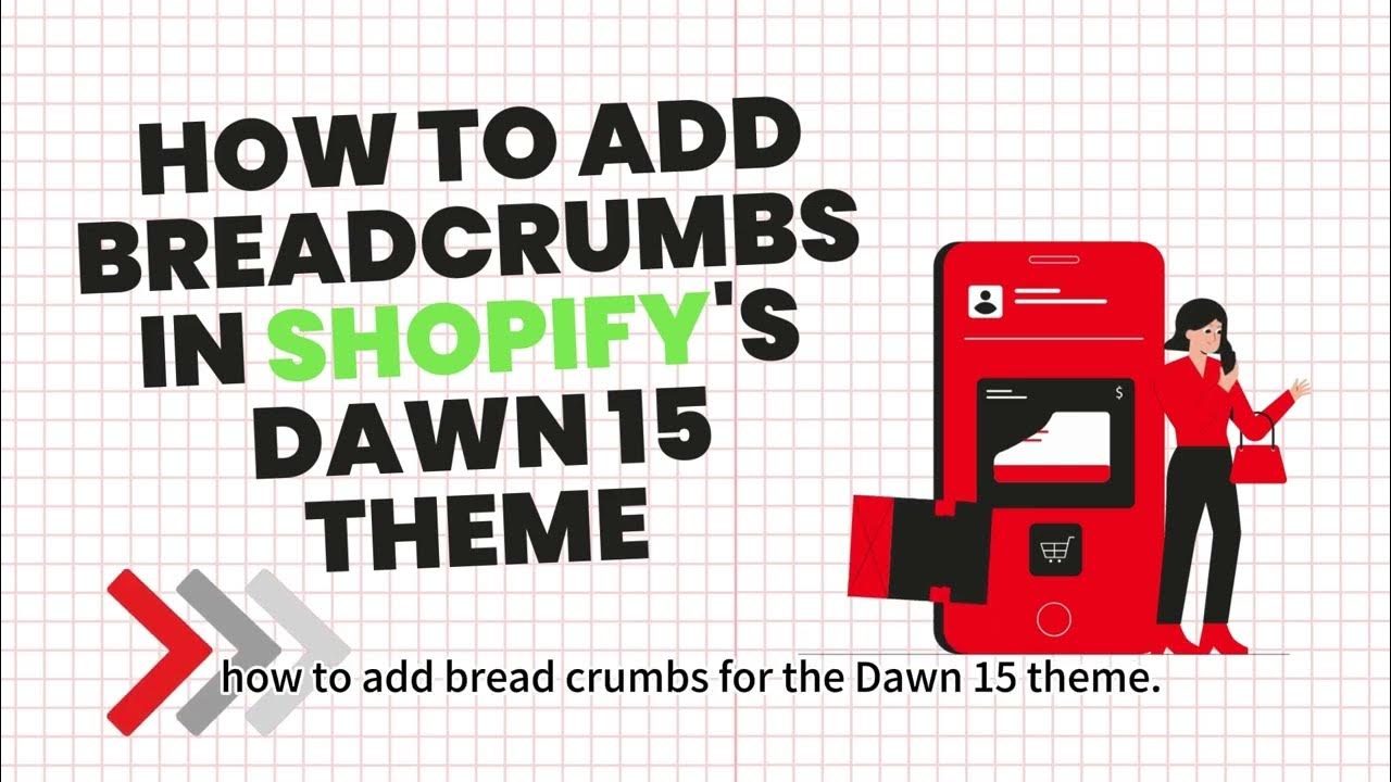 How to Add Breadcrumbs in Shopify Dawn 15 Theme | A Step-by-Step Guide for Beginners - YouTube