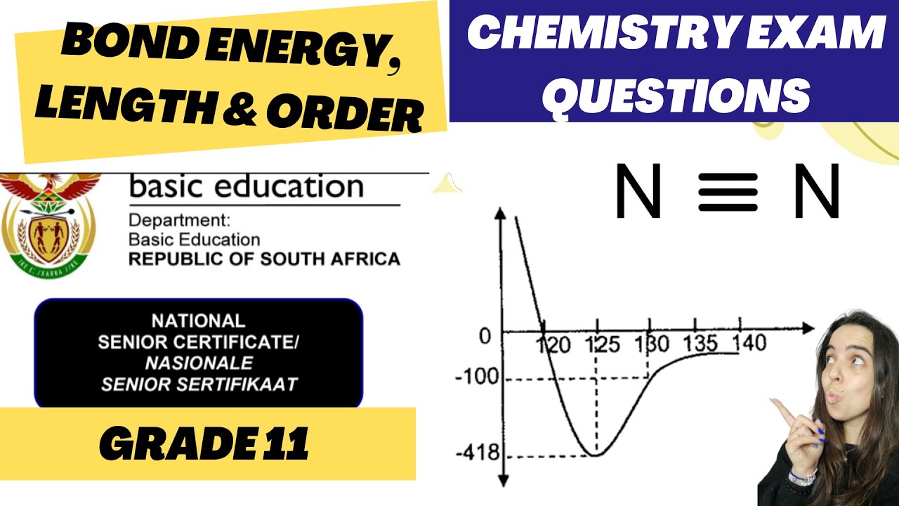 Grade 11 Chemistry Bond Energy and Bond length Exam Questions - YouTube