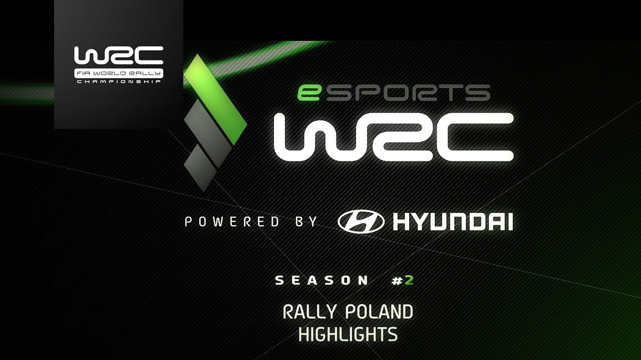 eSports WRC - Rally Poland Highlights 2017 - YouTube