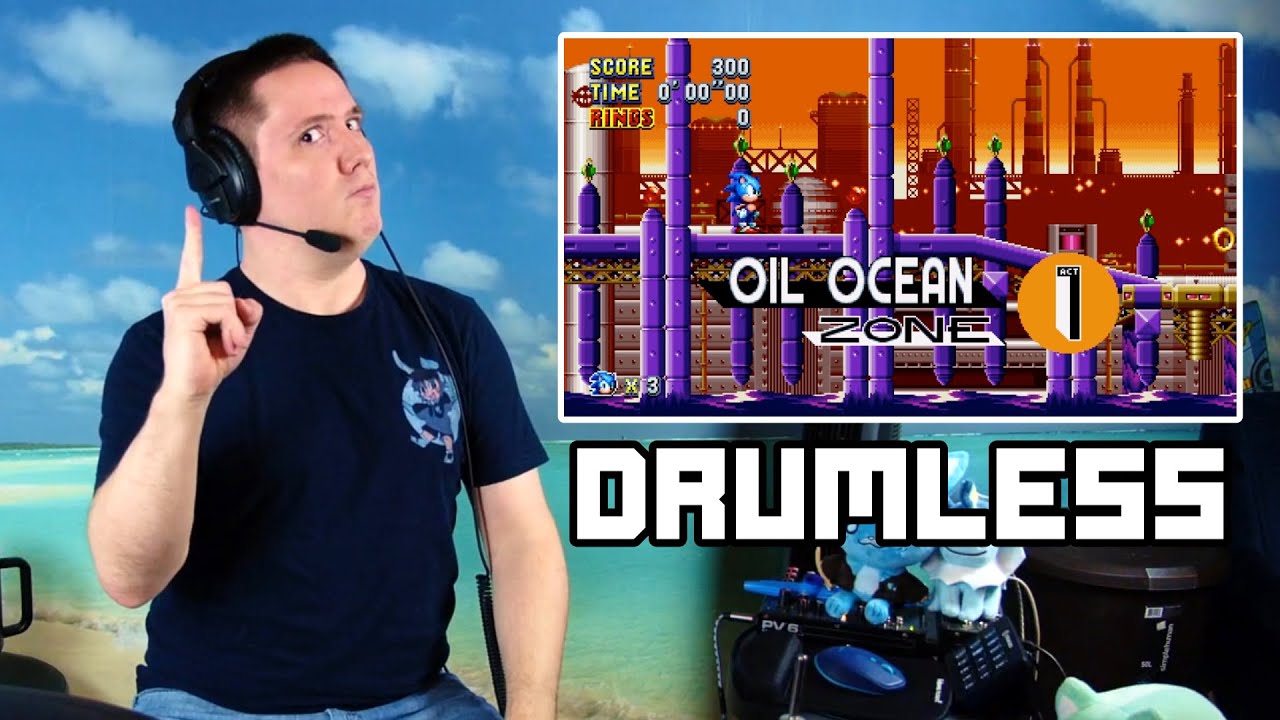 I Was Given An Oil Ocean Zone Drumless Challenge! - YouTube