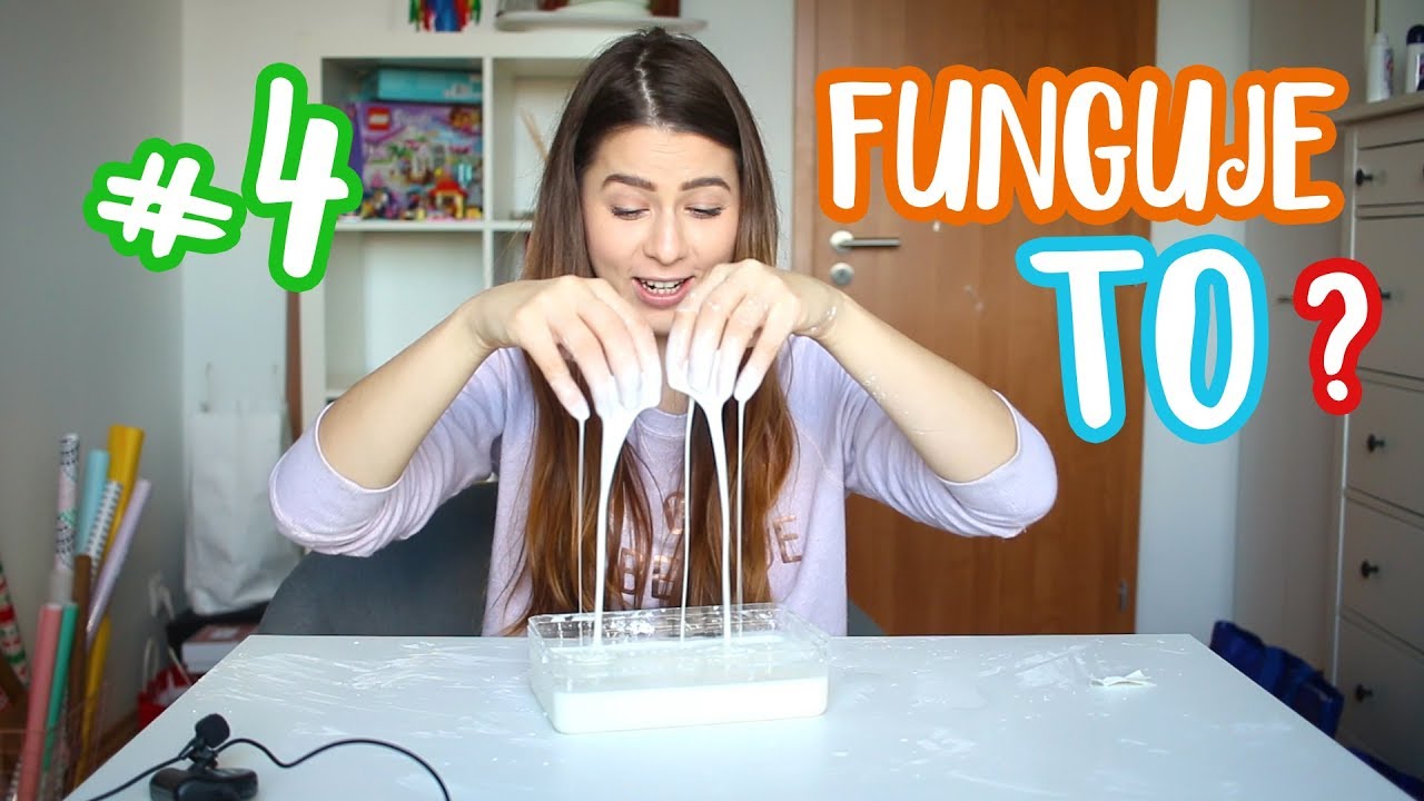 Funguje to? #4 vyrábam divnú hmotu a chodím po vajíčkach | Patra Bene ...