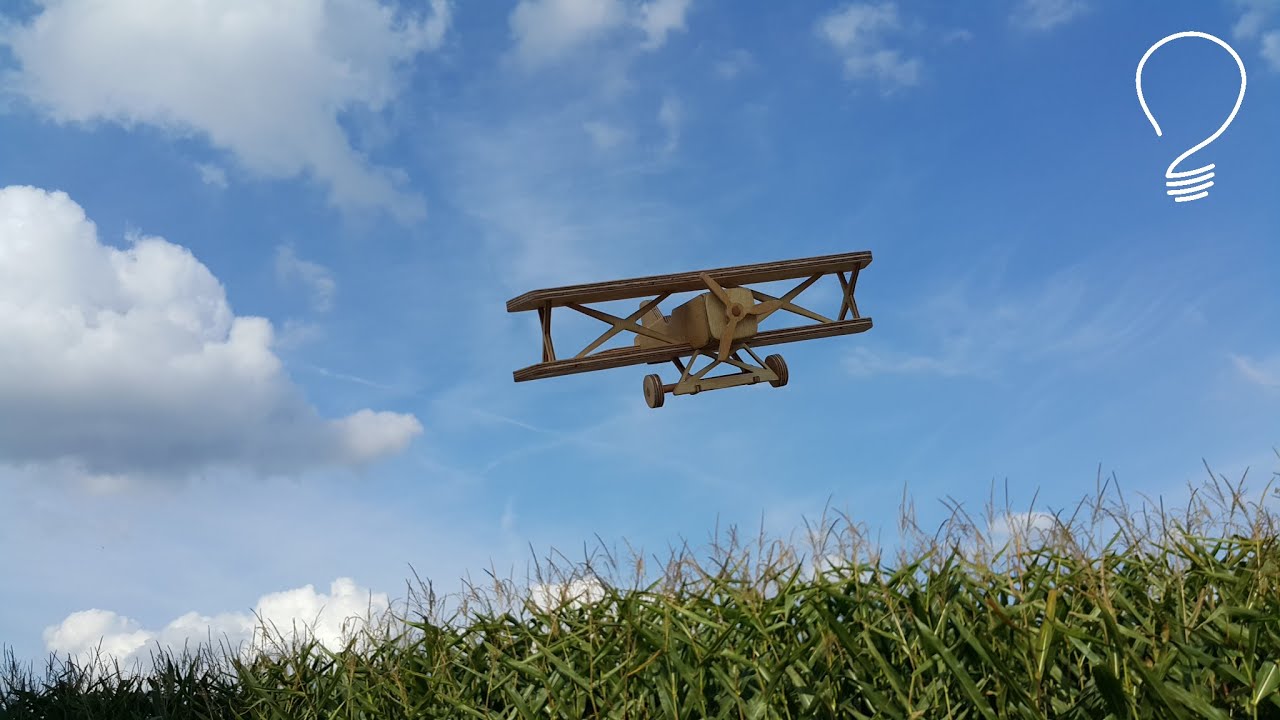 Wooden Airplane - YouTube