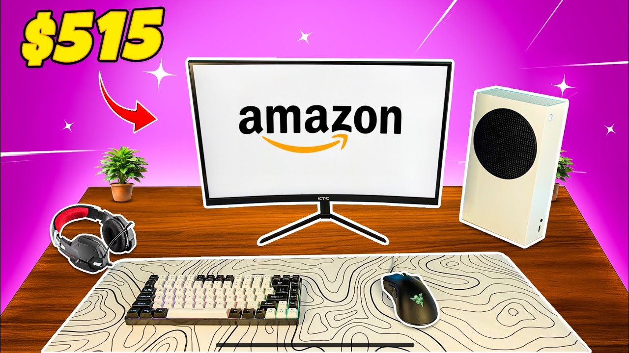 I Built A CHEAP Amazon Gaming Setup… - YouTube