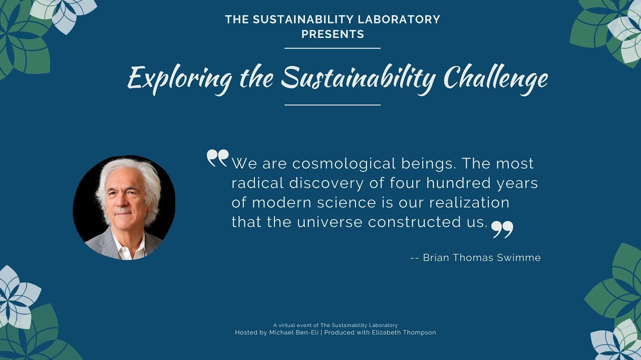Exploring the Sustainability Challenge - S16: The Cosmic Connection w ...