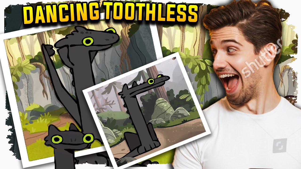 THIS is where the dancing Toothless meme came from! Live reaction How ...