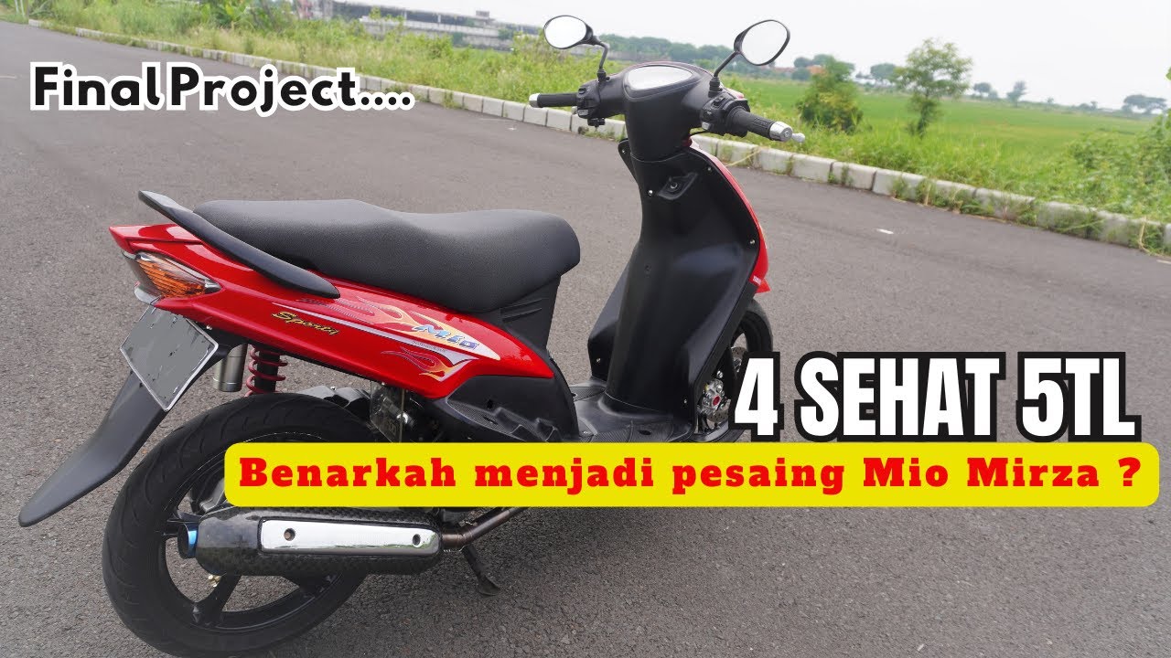 Finish..!!! II Restorasi mio Sporty - YouTube