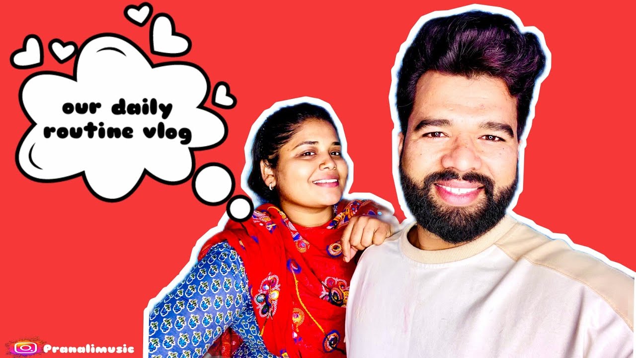 Our Daily Routine Vlog 2 | Dheeraj Patil |Pranali Patil - YouTube