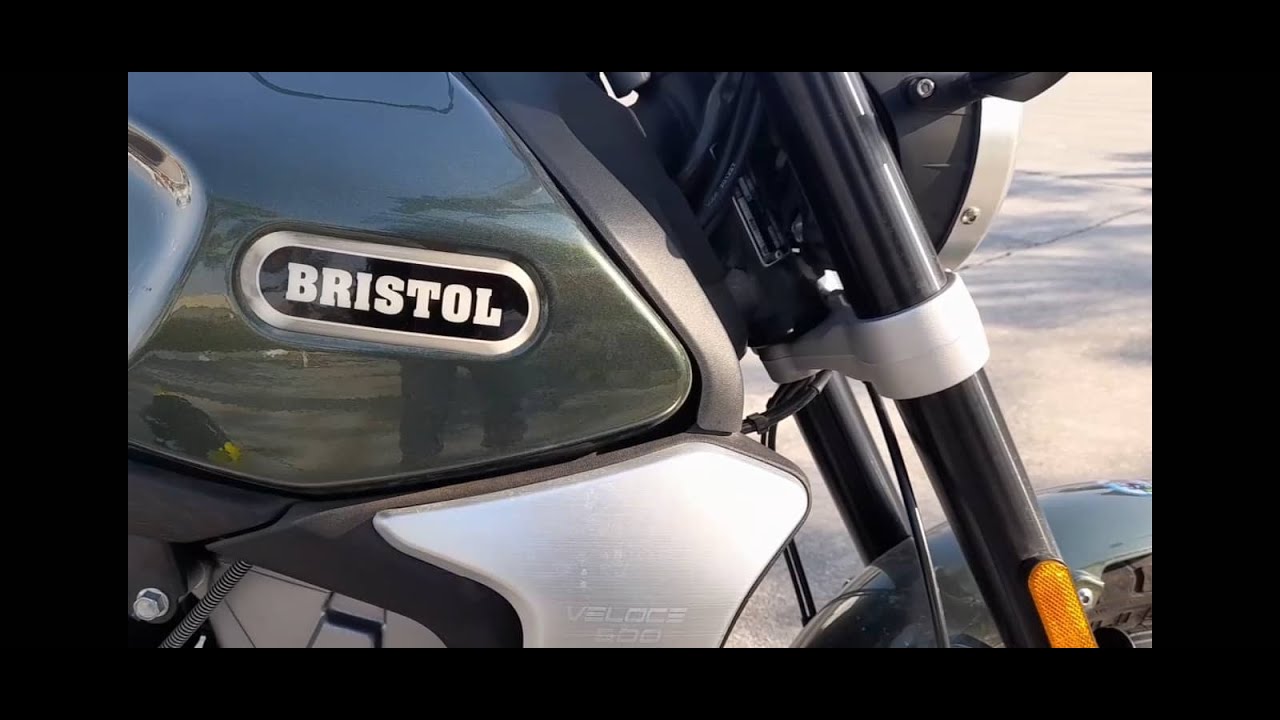 Bristol Veloce 500 Review and Test Ride - YouTube