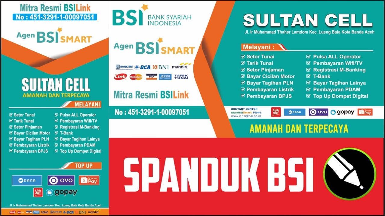 FREE DOWNLOAD BANNER BSI Smart Agent Resmi | Bank Syariah Indonesia ...