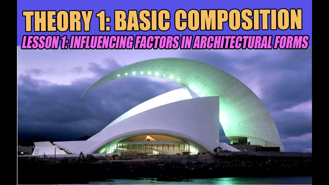 THEORY 1 BASIC COMPOSITION LESSON 1 INFLUENCING FACTORS IN DESIGN - YouTube