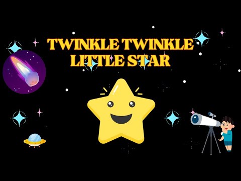 Twinkle Twinkle Little Star | Sing-Along For Kids with Lyrics | Baby ...