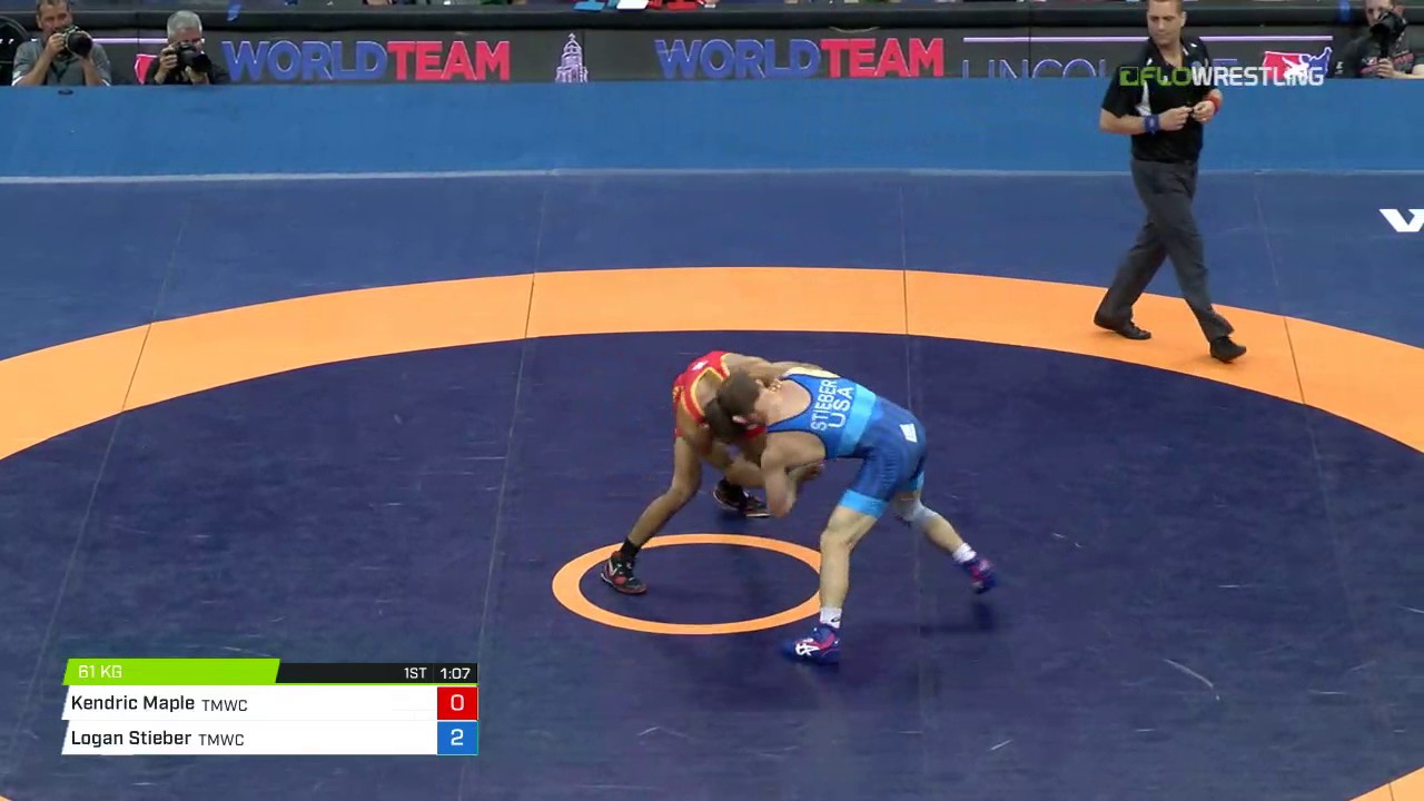 61 Round 2 - Kendric Maple (TMWC) vs. Logan Stieber (TMWC) - YouTube