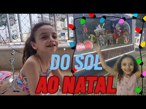DO BANHO DE MANGUEIRA AO PAPAI NOEL! 🎅💦 O dia mágico da Antonella