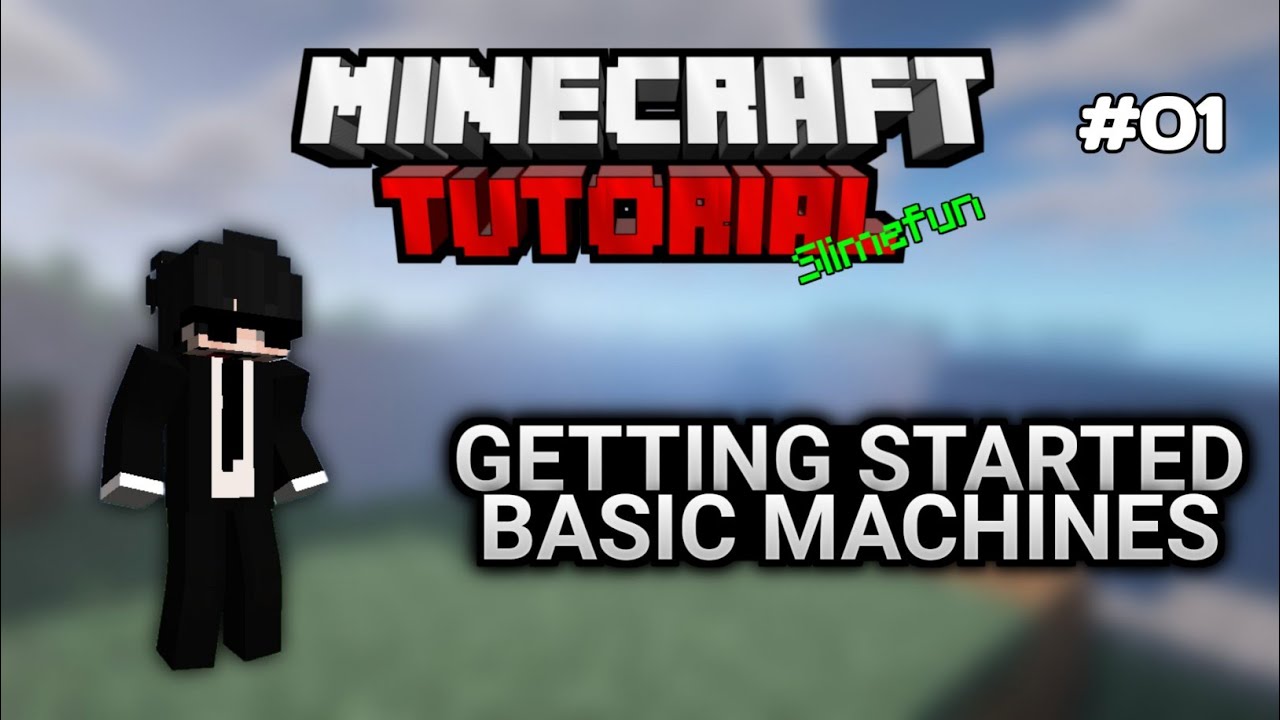 Minecraft SlimeFun Tutorial | Getting Started/Basic Machines | Hindi | #episode1 - YouTube