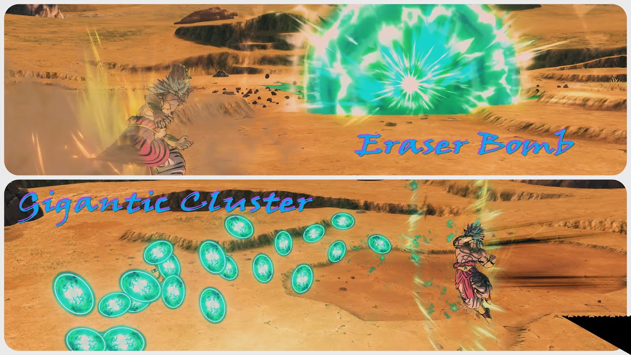 Unlocking Eraser Bomb and Gigantic Cluster | Dragon Ball Xenoverse 2 ...