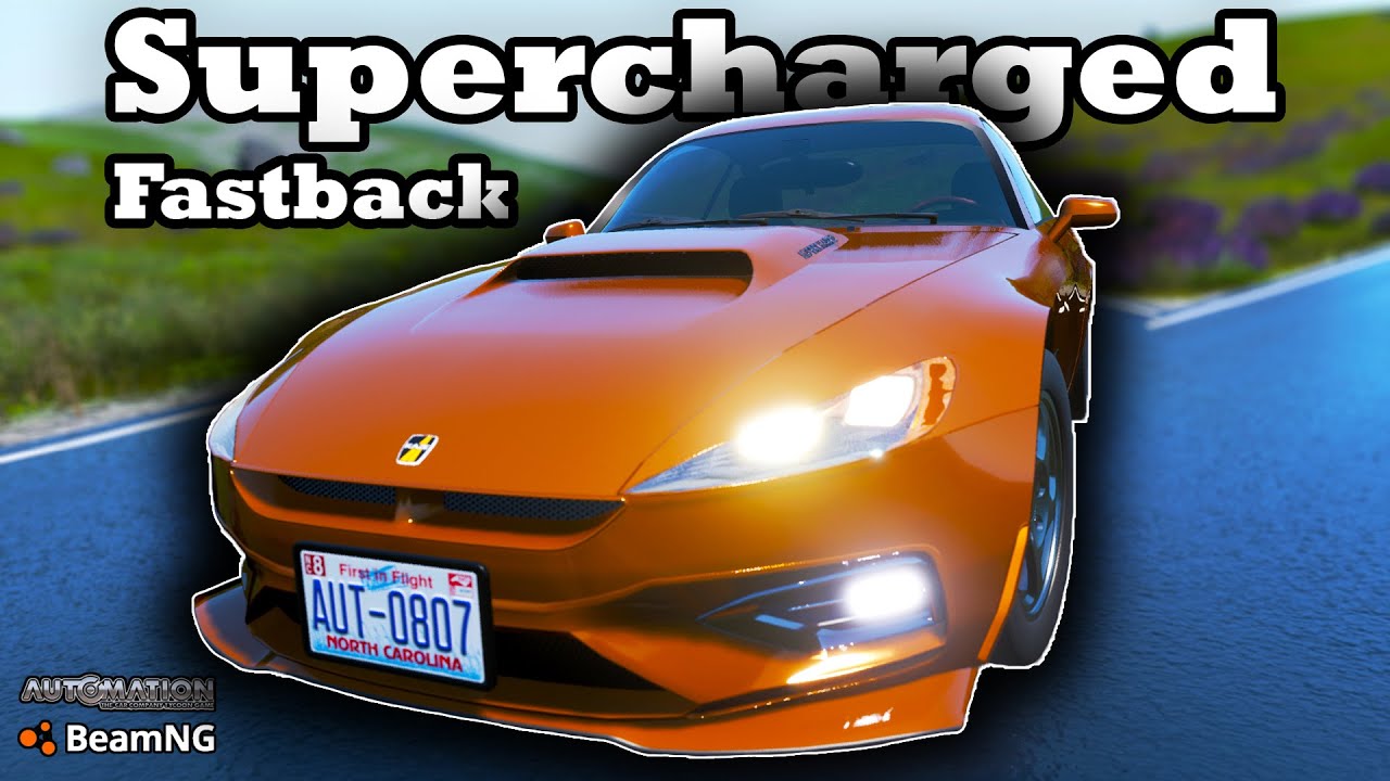 I Added a Supercharger to a Sporty Fastback | Automation The Car ...