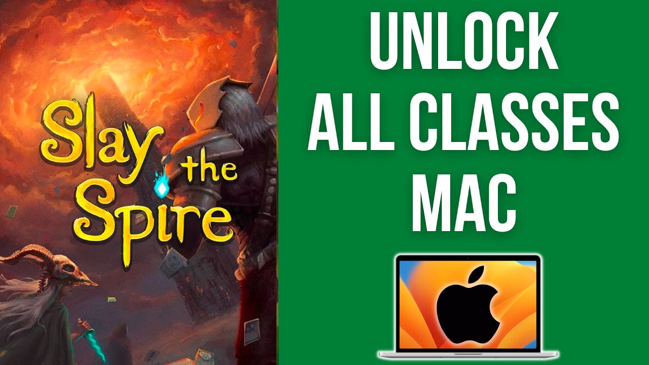 How to unlock all classes on Slay the Spire on Mac - YouTube