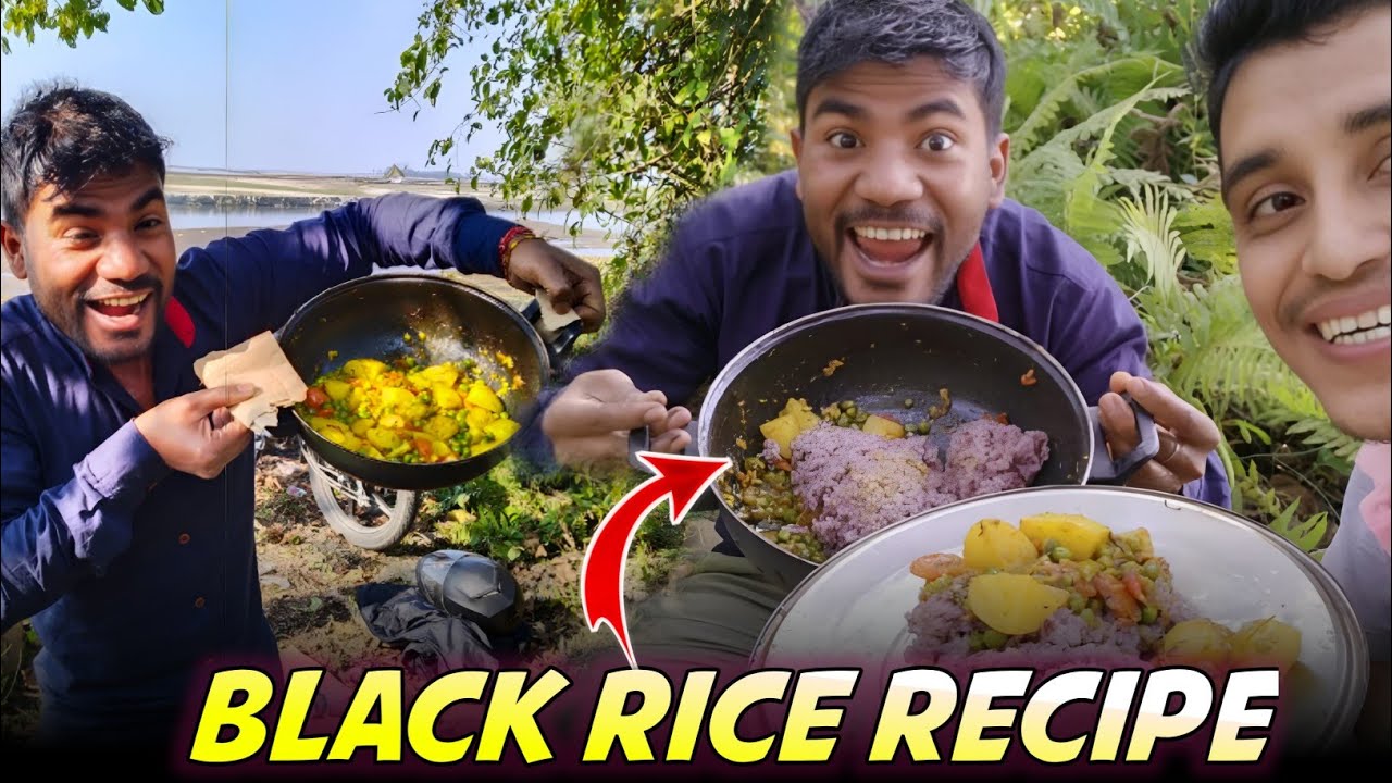 How to ccck black rice / kalo chal rannar sothik podhoti by kanis ...