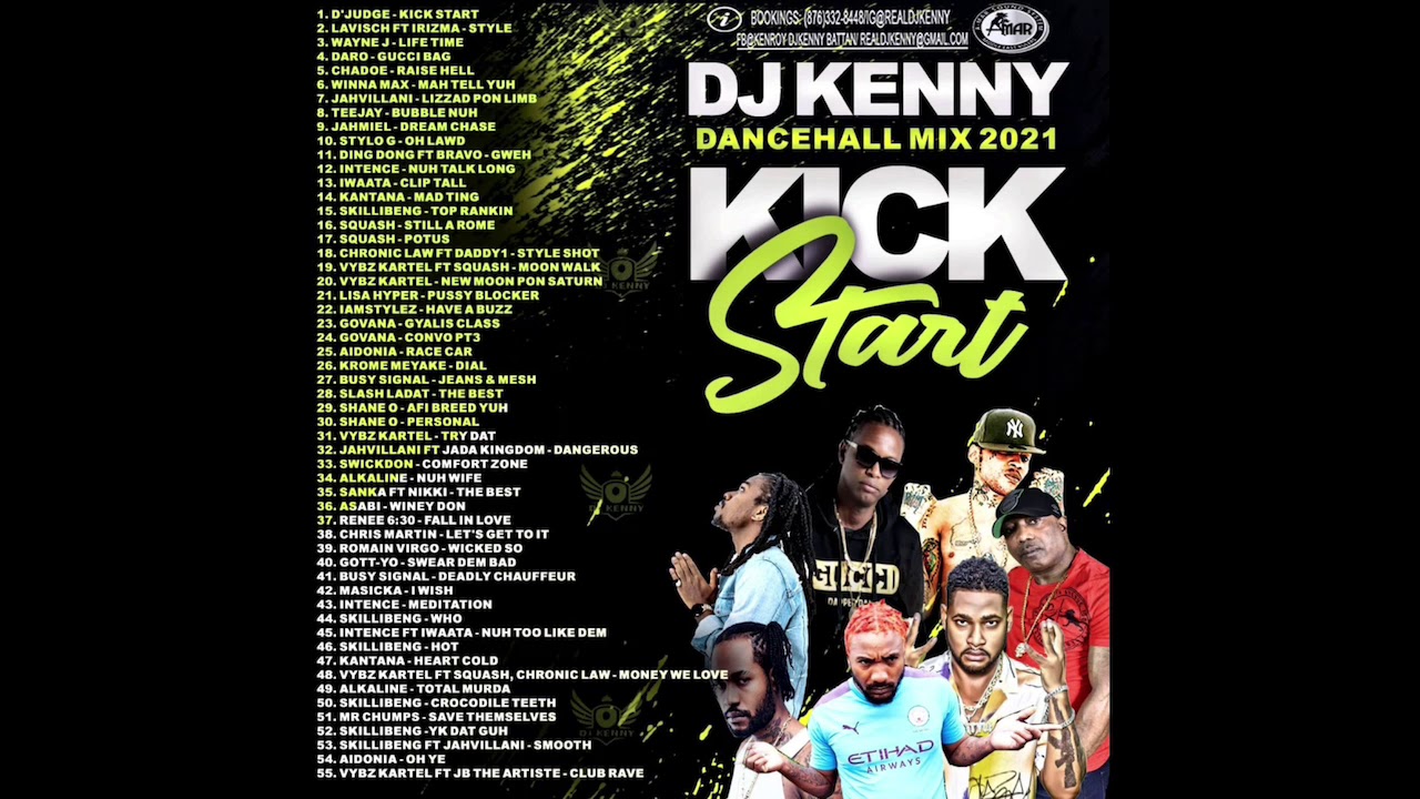 DJ kenny 'Kick Start' Dancehall mix 2021 - YouTube