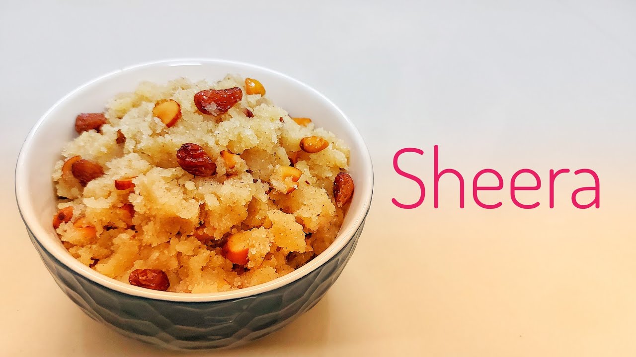 Sheera Recipe In Hindi | Suji Ka Halwa Recipe With English Subtitles ...