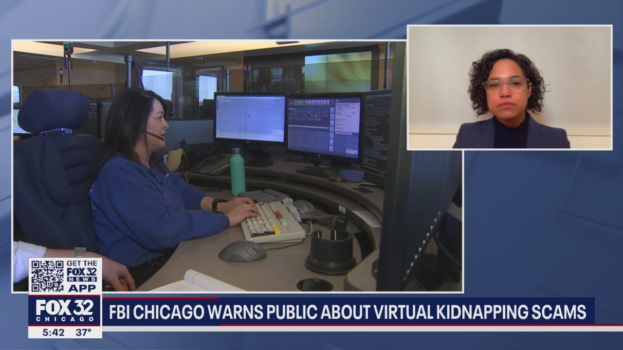 FBI Chicago warns public about virtual kidnapping scams - YouTube
