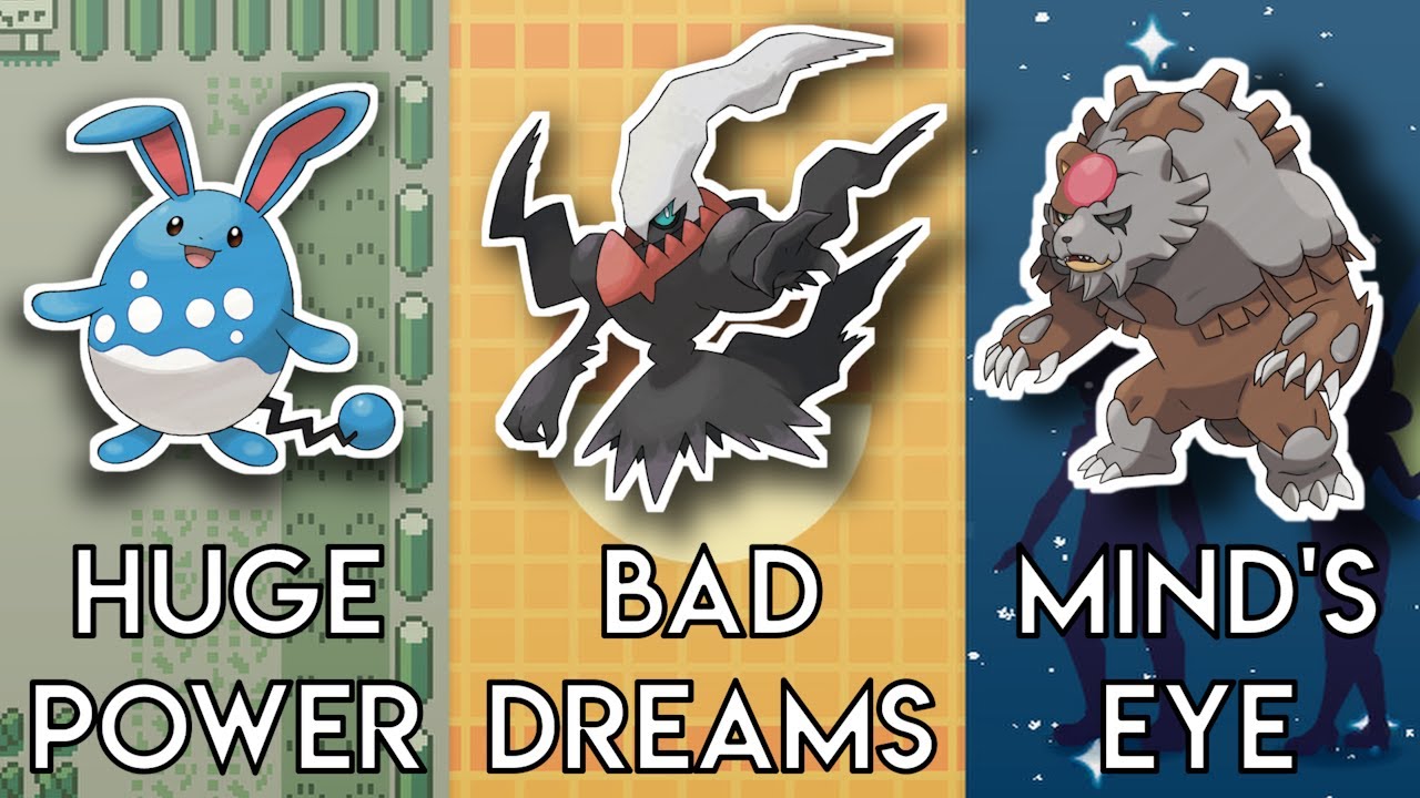 The Complete History of Pokémon Signature Abilities - YouTube