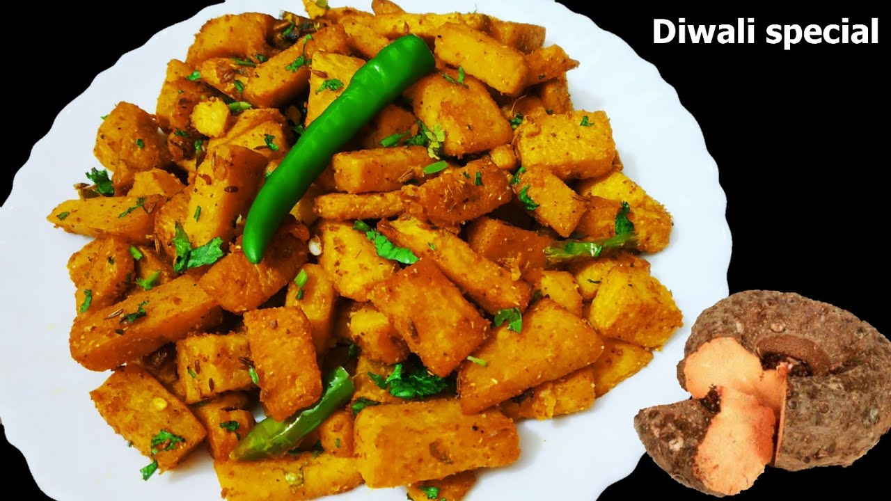 Suran ki Sabji | Ol ki Sabji | Yam Fry Recipe | Yam Recipe | यूपी ...