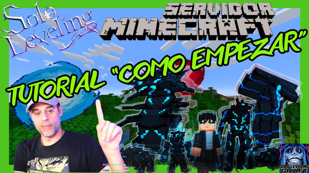 🔥Tutorial de como empezar en el servidor SOLO LEVELING!🔥RPG, Dungeons, Magias, PVP | JAVA NO ...