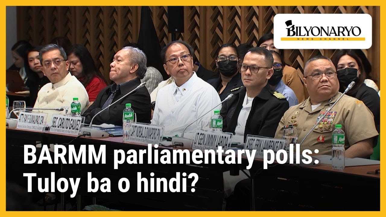 BARMM parliamentary polls: Tuloy ba o hindi? | Agenda - YouTube