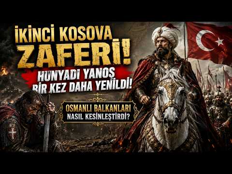 İKİNCİ KOSOVA ZAFERİ: Hunyadi Yanoş Bir Kez Daha Yenildi! Osmanlı Balkanları Nasıl Kesinleştirdi?