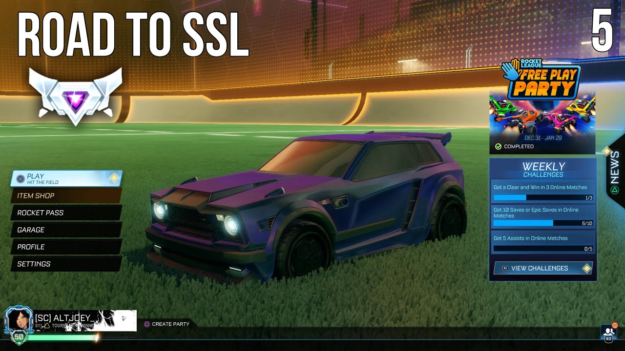 Shots are crazy | ROAD TO SSL [ Rocket League ] Platinum 1v1 - YouTube