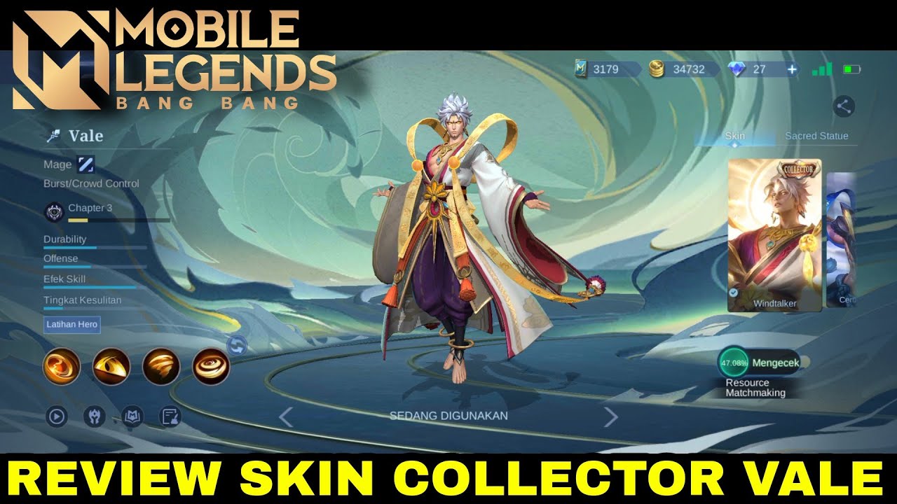 REVIEW SKIN COLLECTOR VALE - YouTube