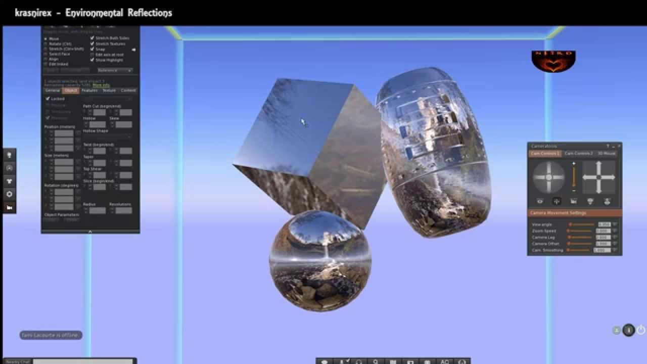 Second Life - Environmental Reflections - YouTube