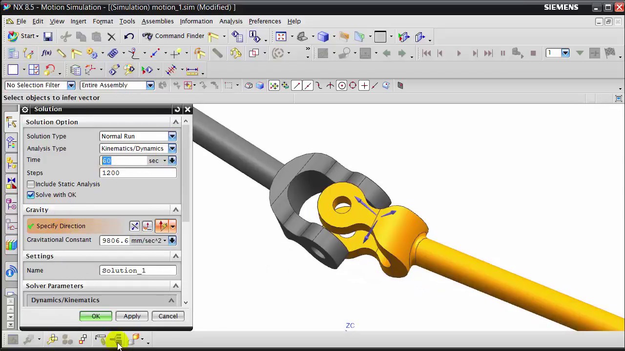 NX: Motion Simulation | Atpoint Joint - YouTube