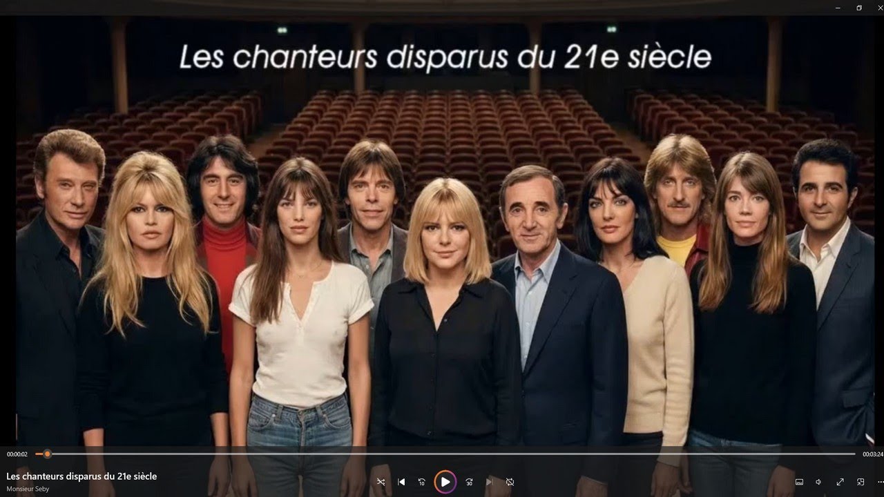 Les chanteurs disparus (Cliquez ci-dessous pour demander) - YouTube