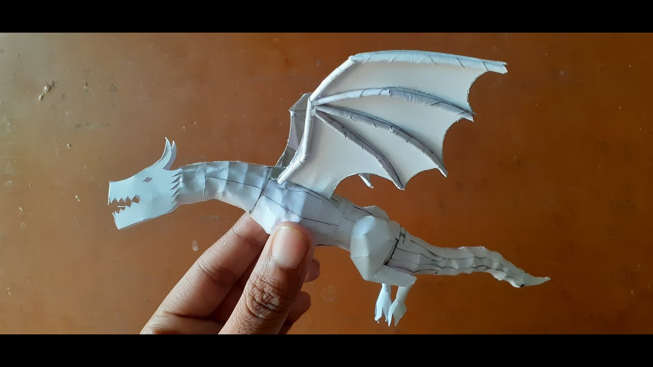 I Made Dragon Out Of Paper (how to make dragon) / Paper Dragon / Paper ...