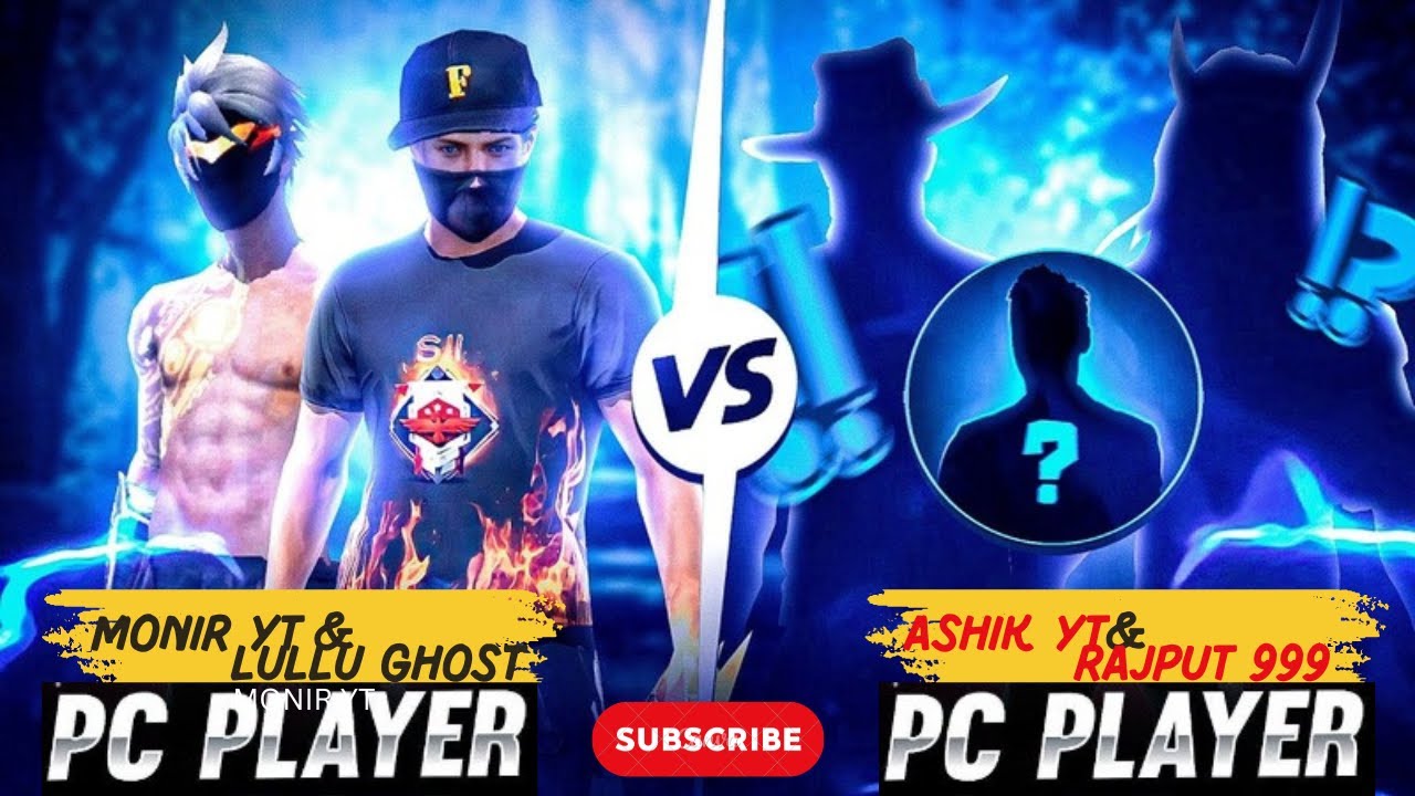 FF MONIR YT 🖥️ &📱LULLU GHOST VS 🖥️ ASHIK YT 🖥️ RAJPUT 999 || Dangerous fight ever 🔥 #FREE FIRE ...