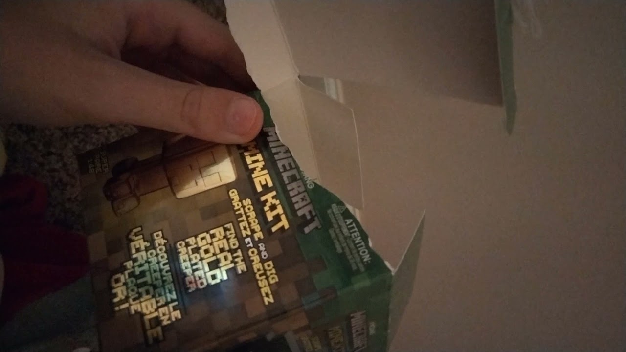 MINECRAFT MINING KIT 1# - YouTube