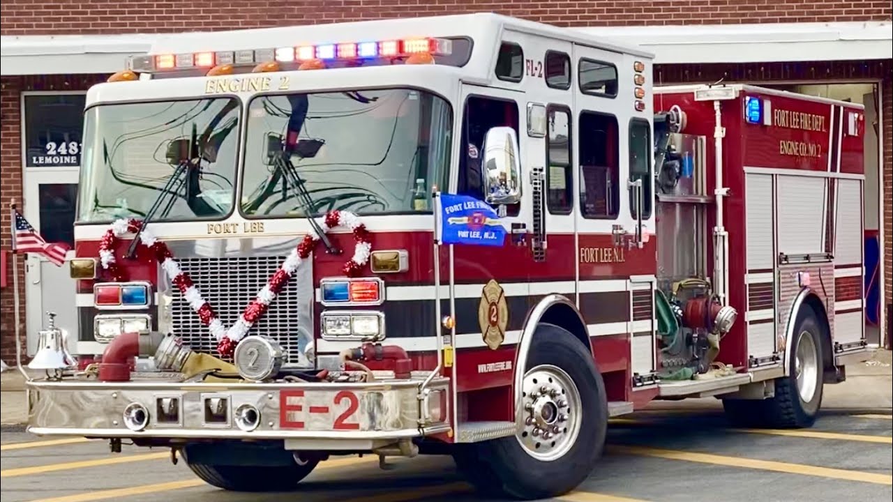 Fort Lee Fire Engine 2 Responding - YouTube