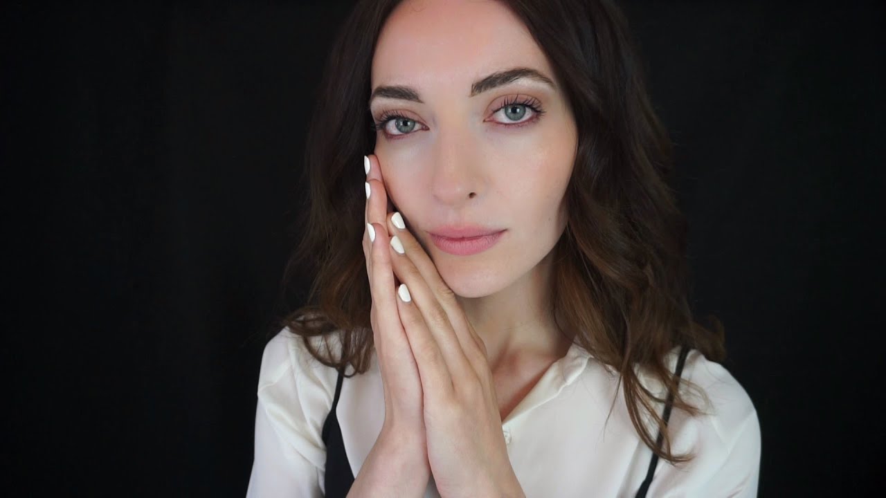 ASMR Face Exam Triggers | Tapping and Touching - YouTube
