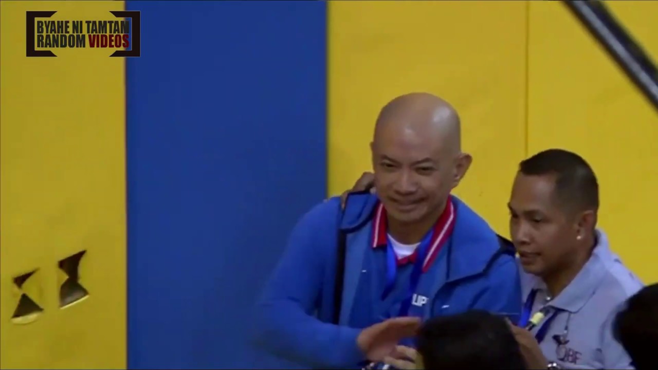 Coach Yeng Guiao got Ejected during the game. Commentator: " Hanggang sa Qatar Ejected " - YouTube
