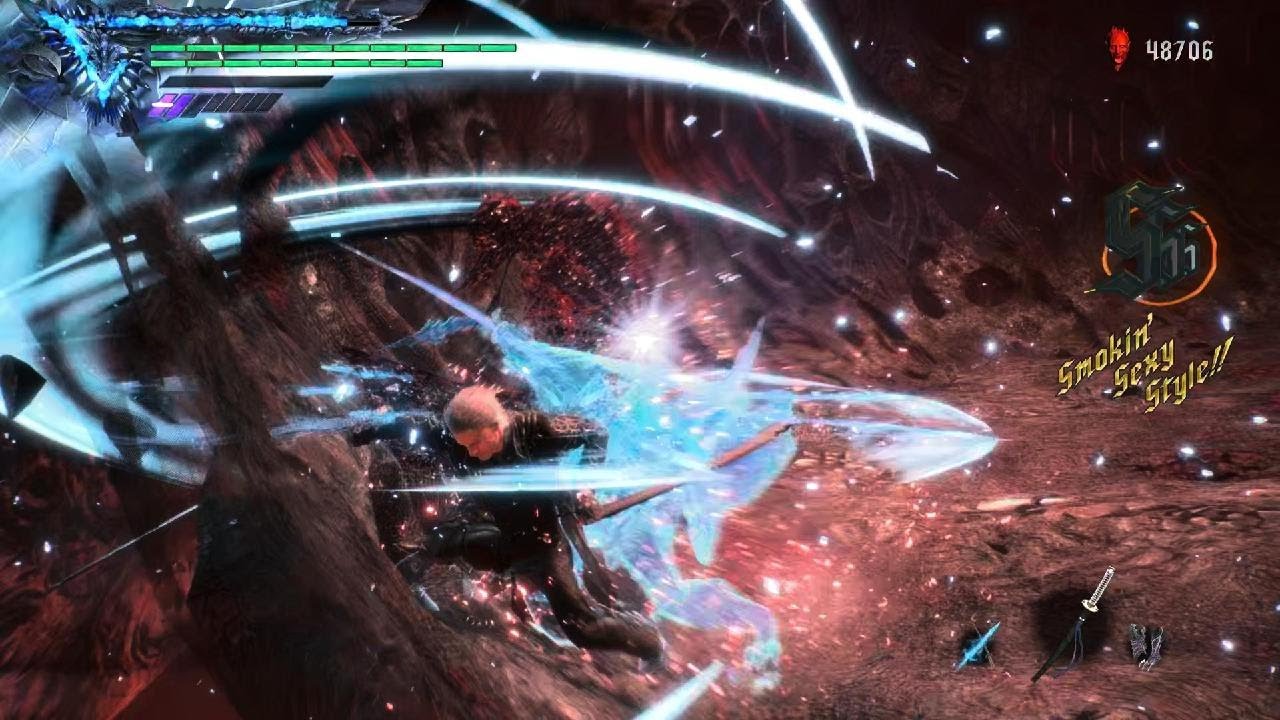 Vergil Tree Pit Fight Devil May Cry 5 Special Edition - YouTube