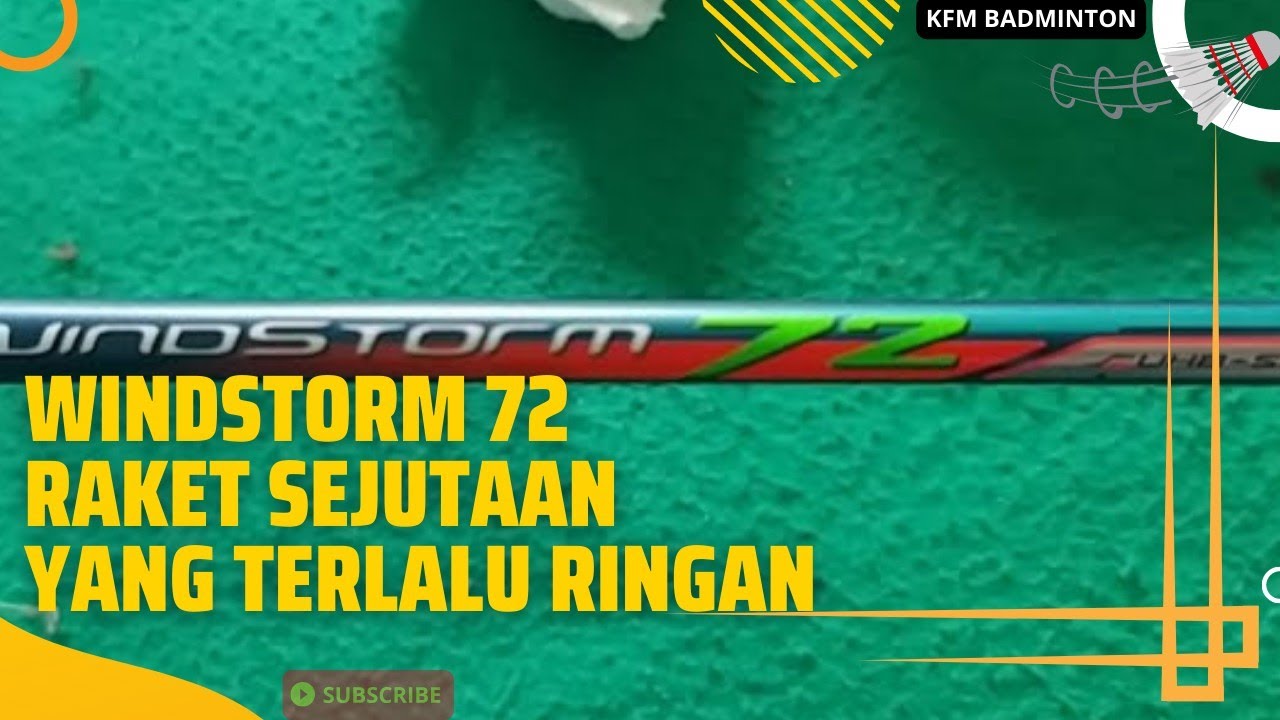 Review Raket Badminton Lining Windstorm 72 | Ringan Tapi ...🤔 - YouTube