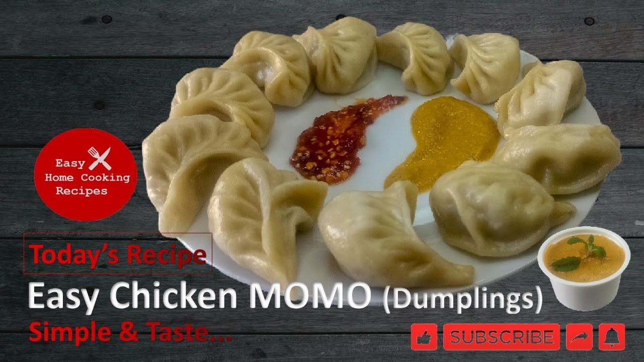 Easy Chicken MOMOs | Steamed Chicken MOMOs in Rice Cooker | Dumplings ...
