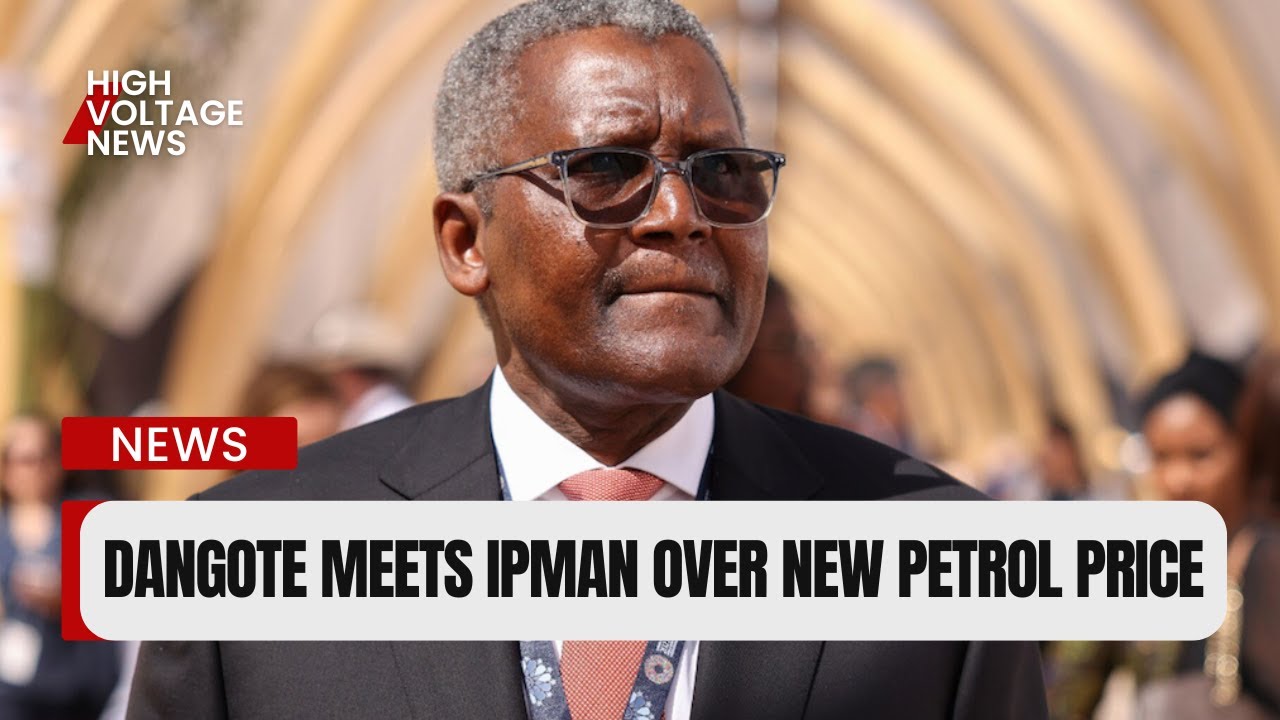 Dangote meets IPMAN and other petroleum marketers over new petrol price - YouTube