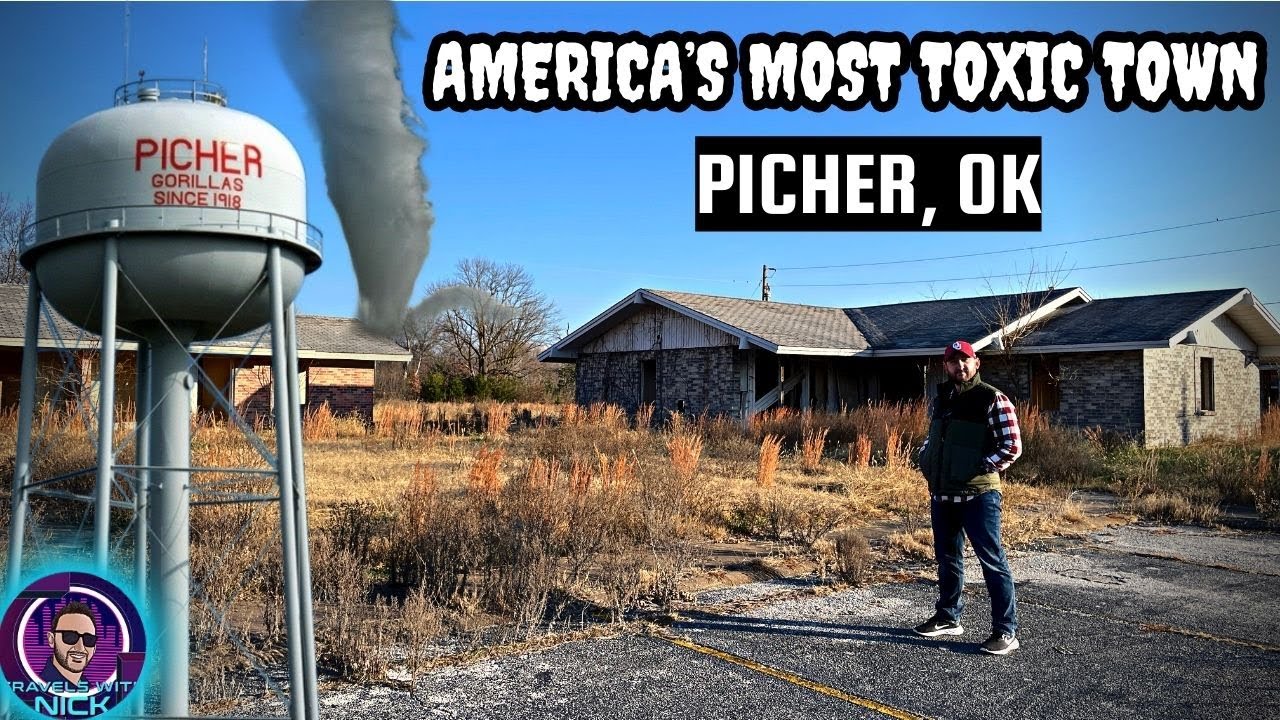 Picher Oklahoma: America's MOST TOXIC GHOST TOWN | Then and Now 4K ...