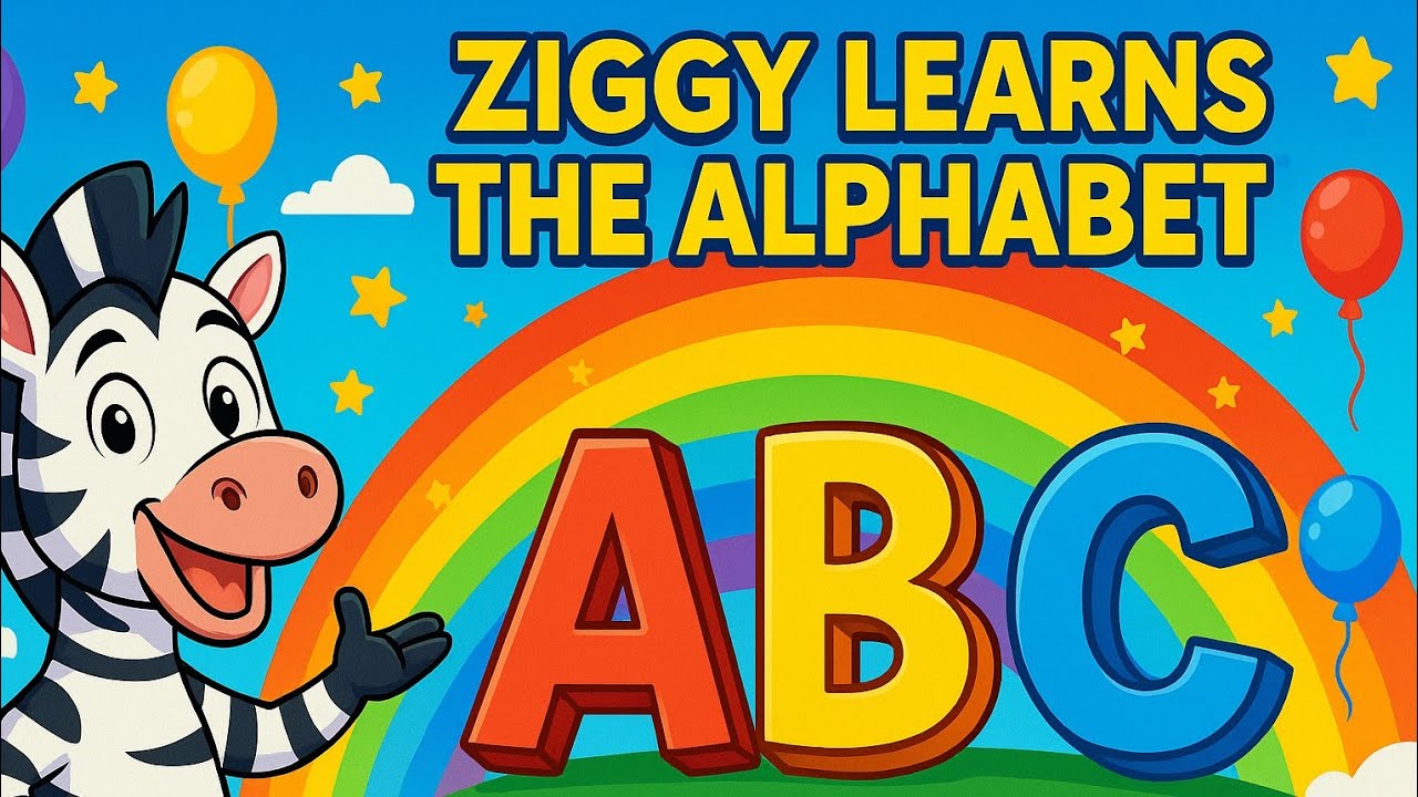 Ziggy Learns the Alphabet | Fun A to Z for Kids | ABC Song with Ziggy ...