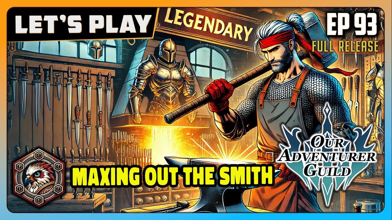 Our Adventurer Guild | EP93 - Maxing out the Armory | Let's Play - YouTube